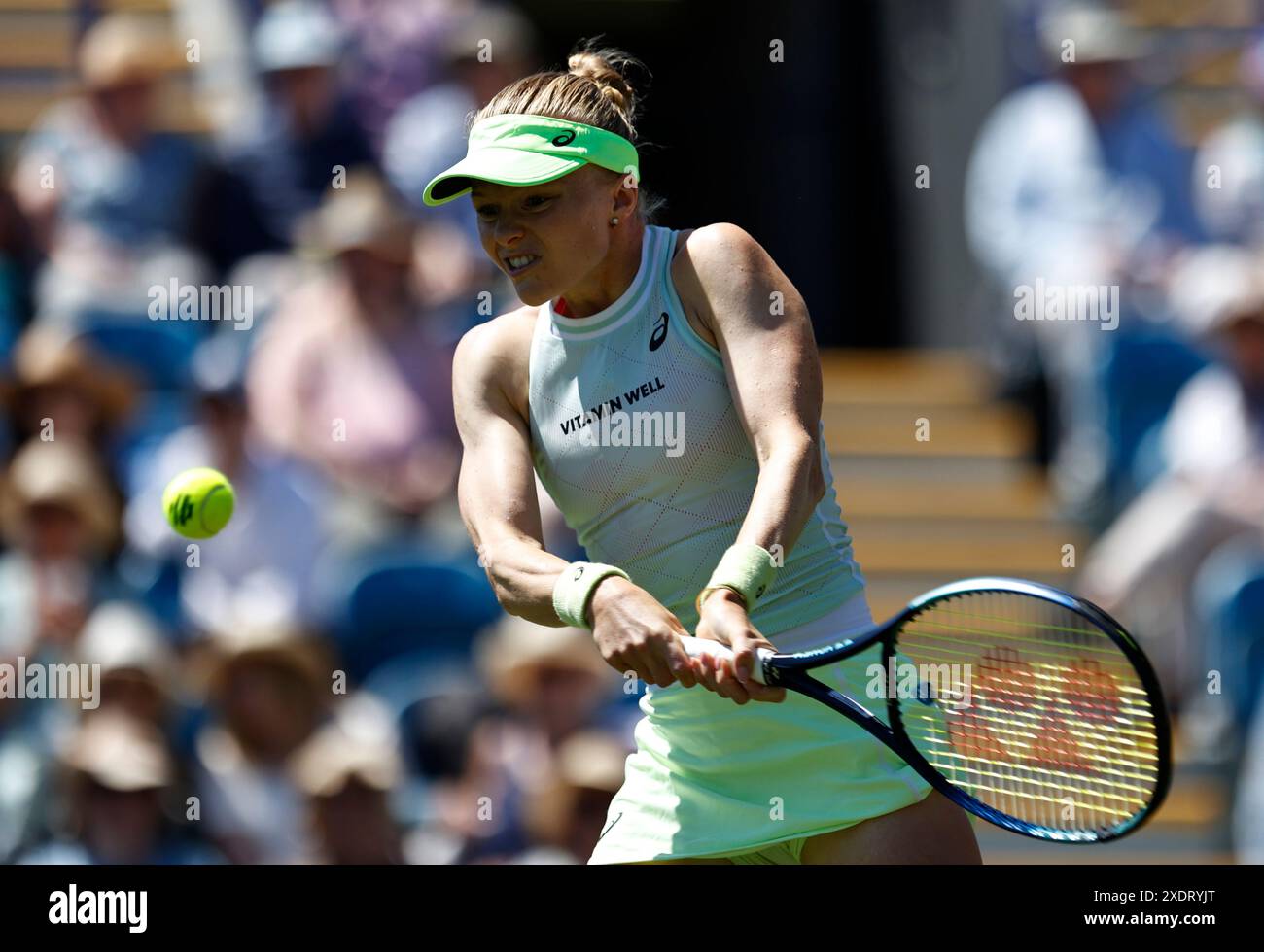 24th June 2024; Devonshire Park, Eastbourne, East Sussex, England ...