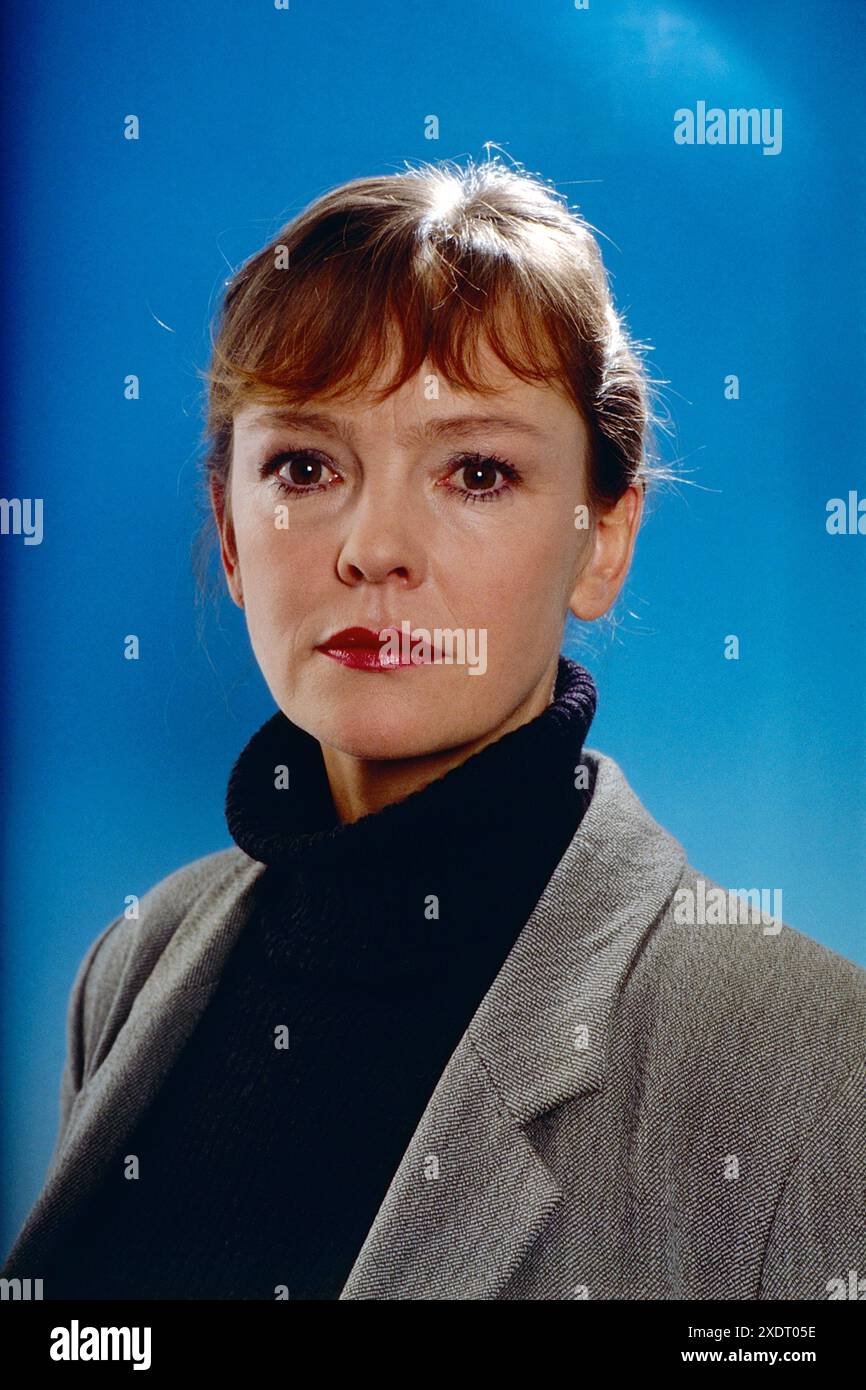 Katrin Saß, aka Katrin Sass, deutsche Schauspielerin, hier als Hauptkommissarin Tanja Voigt in ...