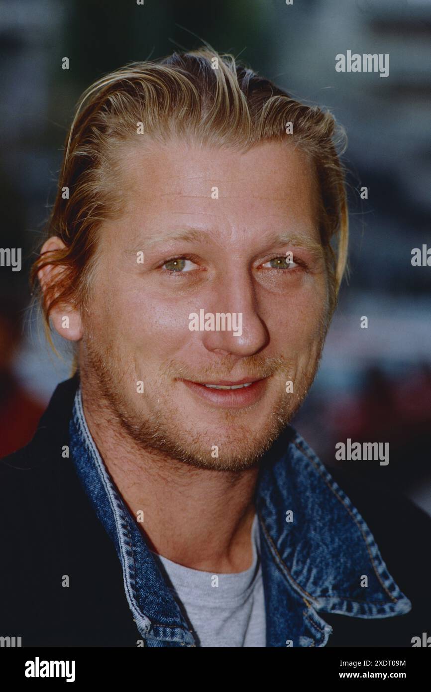 Michael Fitz, deutscher Schauspieler, Portrait, circa 1993 Stock Photo ...