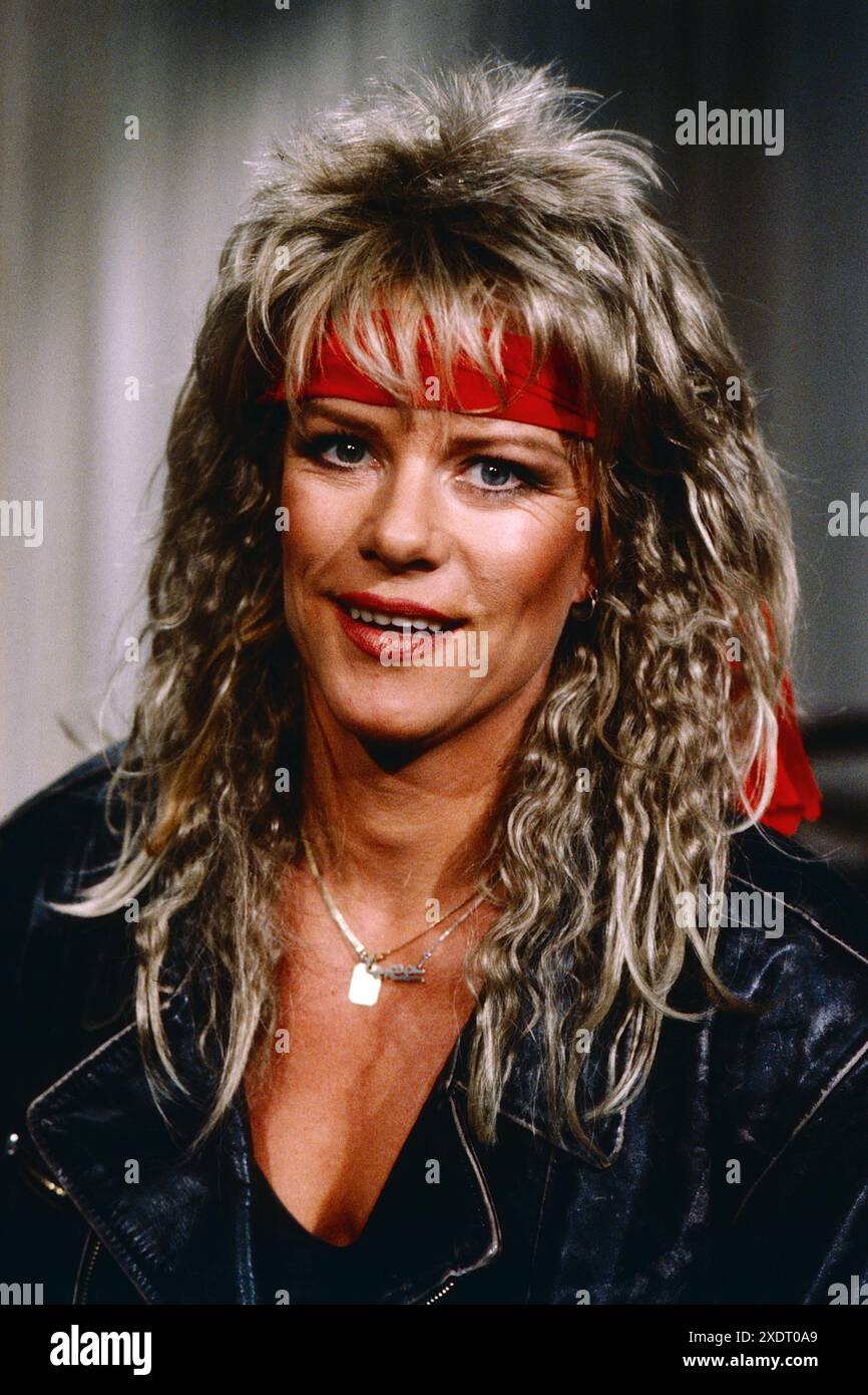 Lisa Fitz, deutsche Kabarettistin, Portrait, 1991 Stock Photo - Alamy