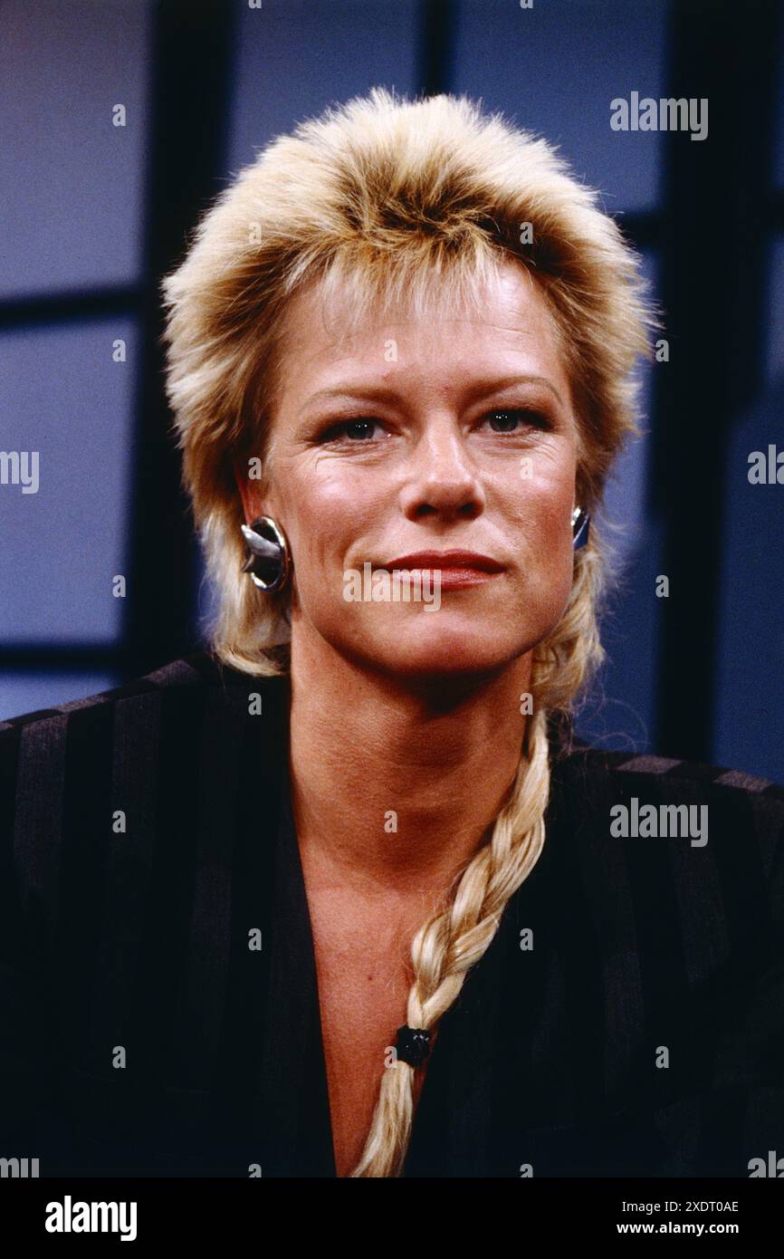 Lisa Fitz, deutsche Kabarettistin, Portrait, 1988 Stock Photo - Alamy