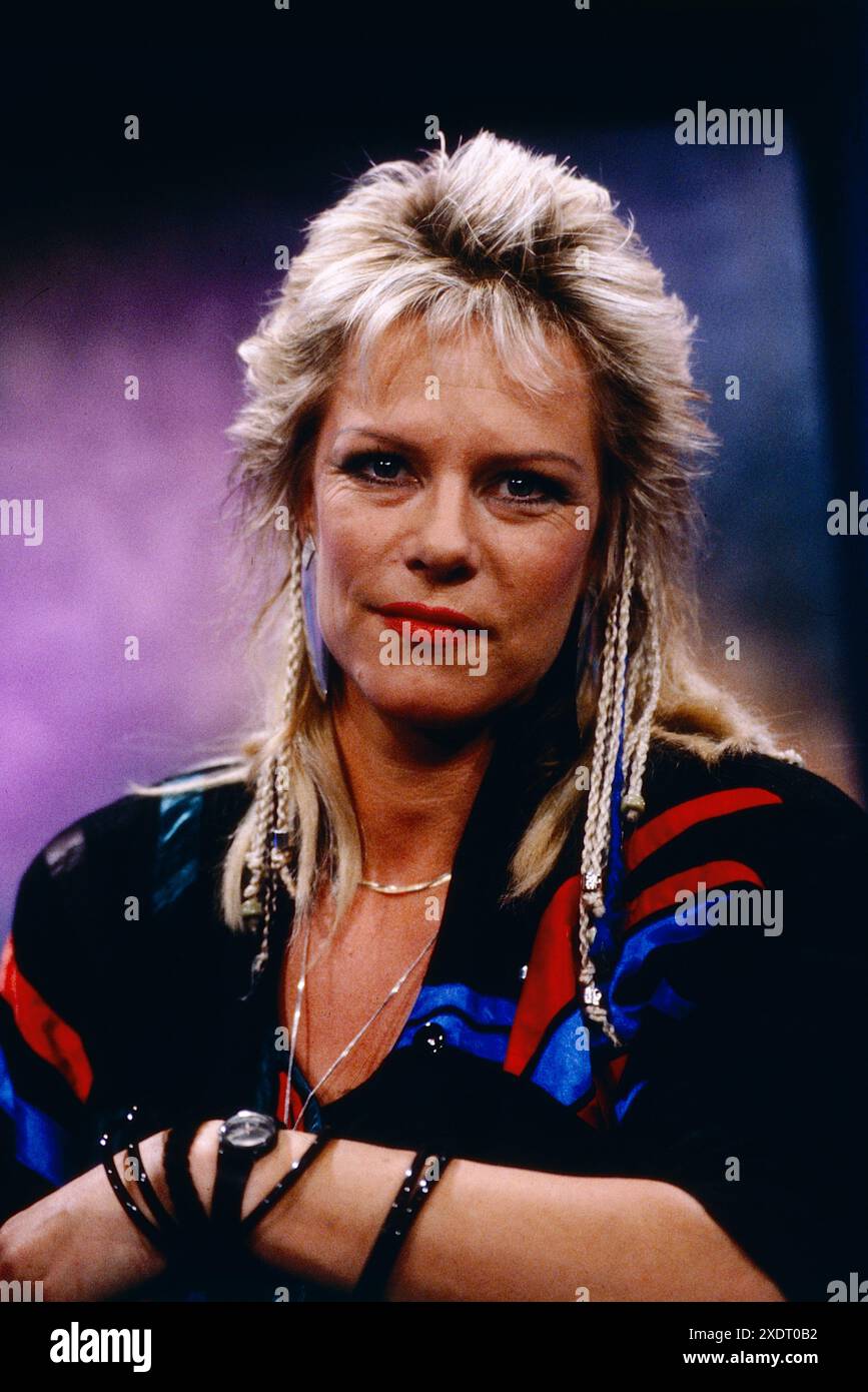 Lisa Fitz, deutsche Kabarettistin, Portrait, 1993 Stock Photo - Alamy