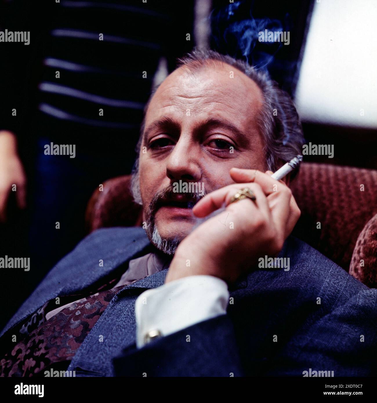 Herbert Fleischmann, deutscher Schauspieler, Portrait, circa 1978 Stock Photo - Alamy