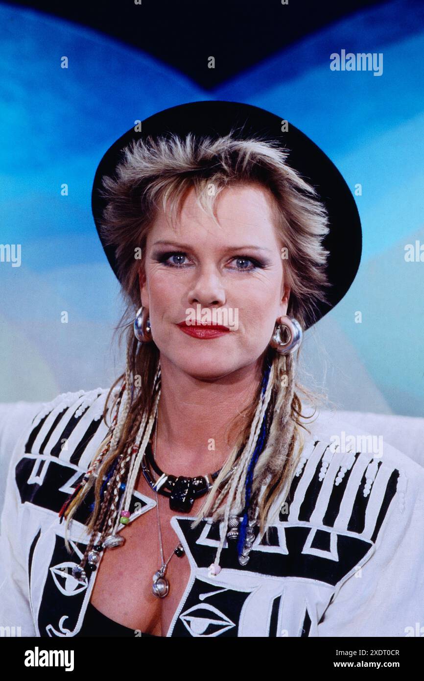 Lisa Fitz, deutsche Kabarettistin, Portrait, 1993 Stock Photo - Alamy