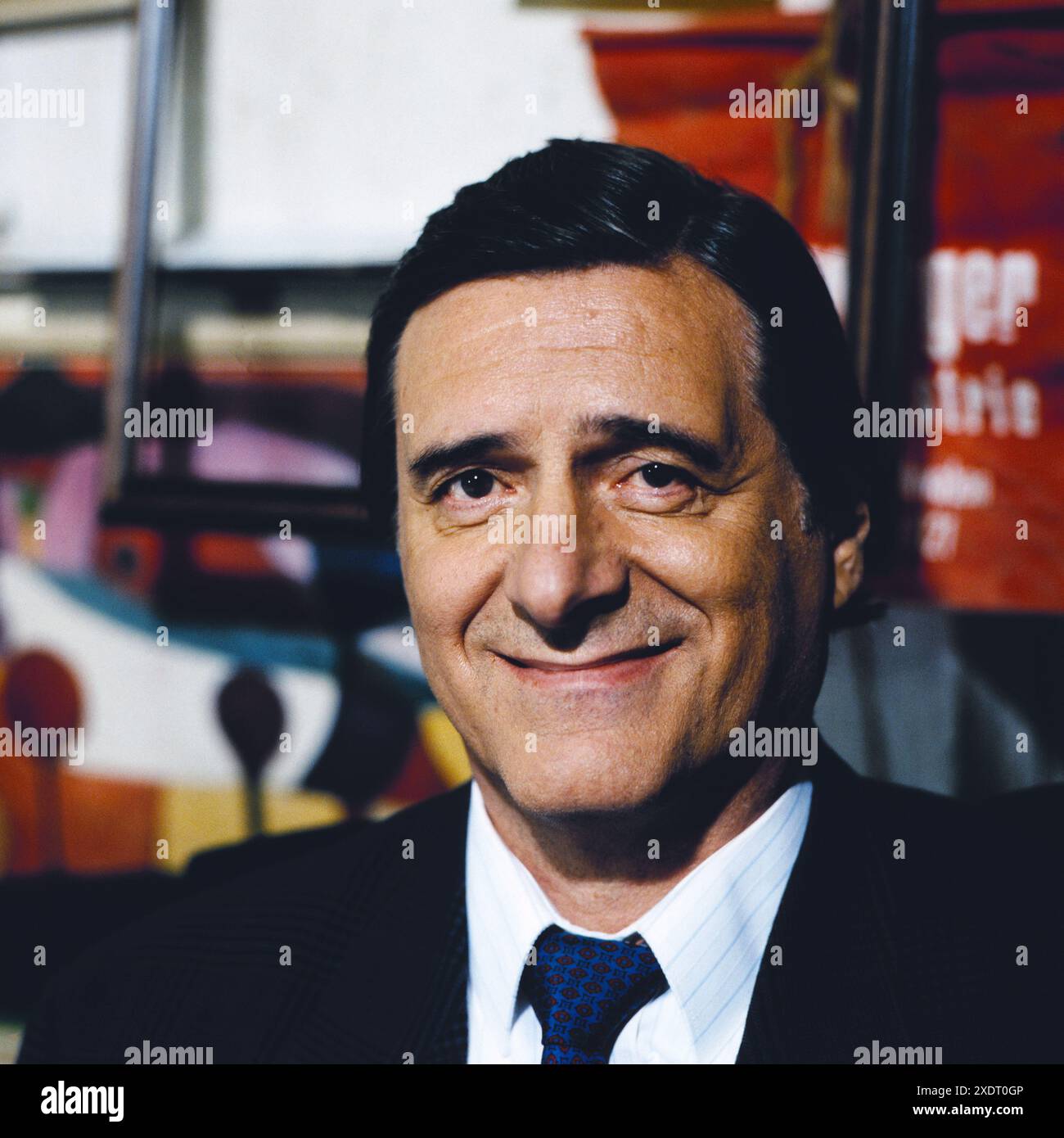 Helmut Fischer, deutscher Schauspieler, Portrait, circa 1990 Stock Photo - Alamy