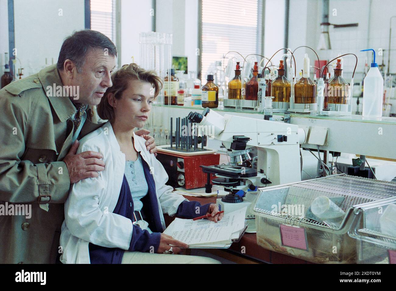 1990s laboratory hi-res stock photography and images - Alamy