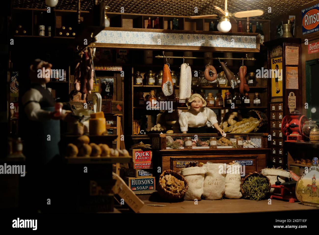 Miniature exhibition at the Model Village, Bourton on the water ...