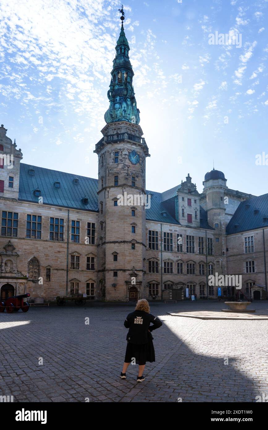 Kronborg Castle courtyard,Helsingör,Denmark Stock Photo - Alamy