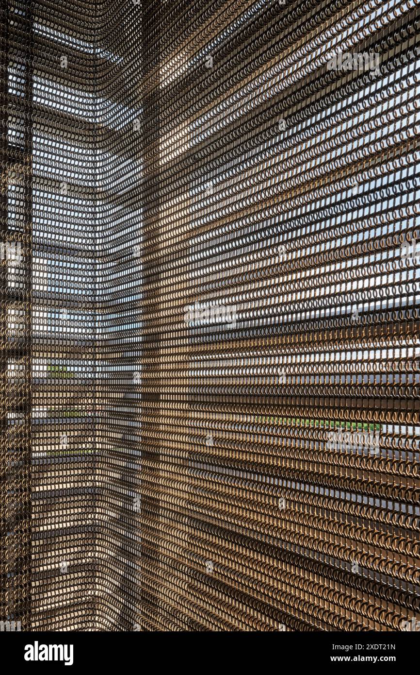 Upstairs terrace screen detail. Cliff House, Dover Heights, Australia ...