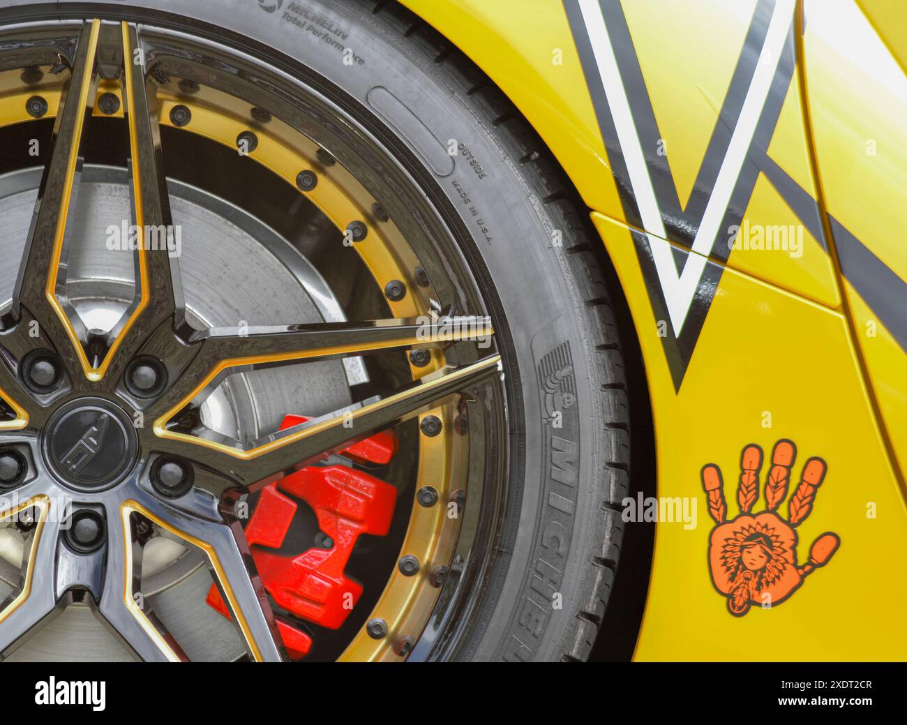 2020 Toyota Supra on display at the LeMay America's Car Museum Stock ...