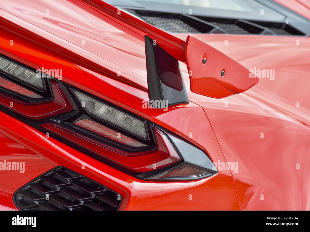 Chevrolet Corvette on display at the LeMay America's Car Museum Stock ...