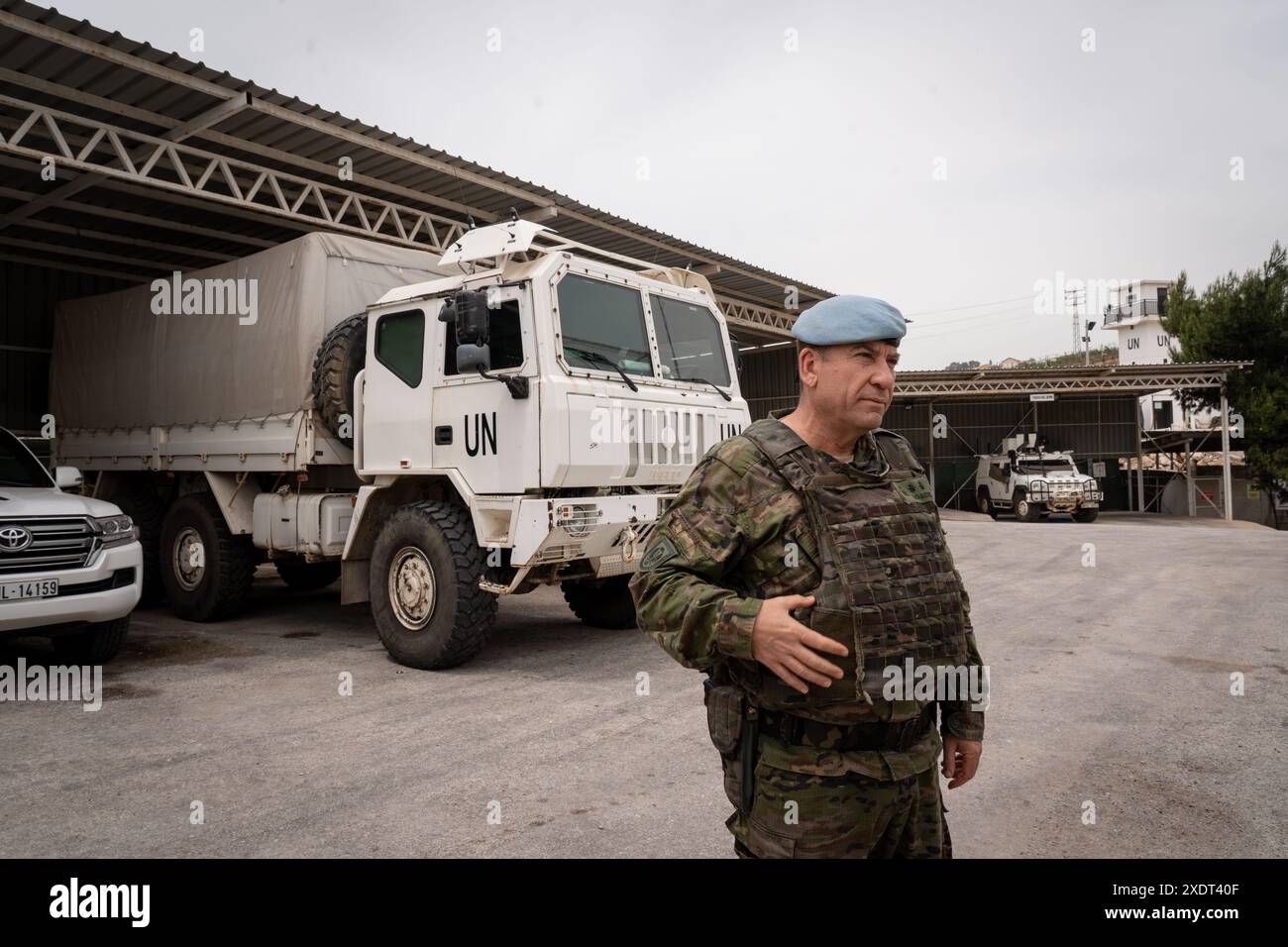 Unifil the blue line hi-res stock photography and images - Alamy