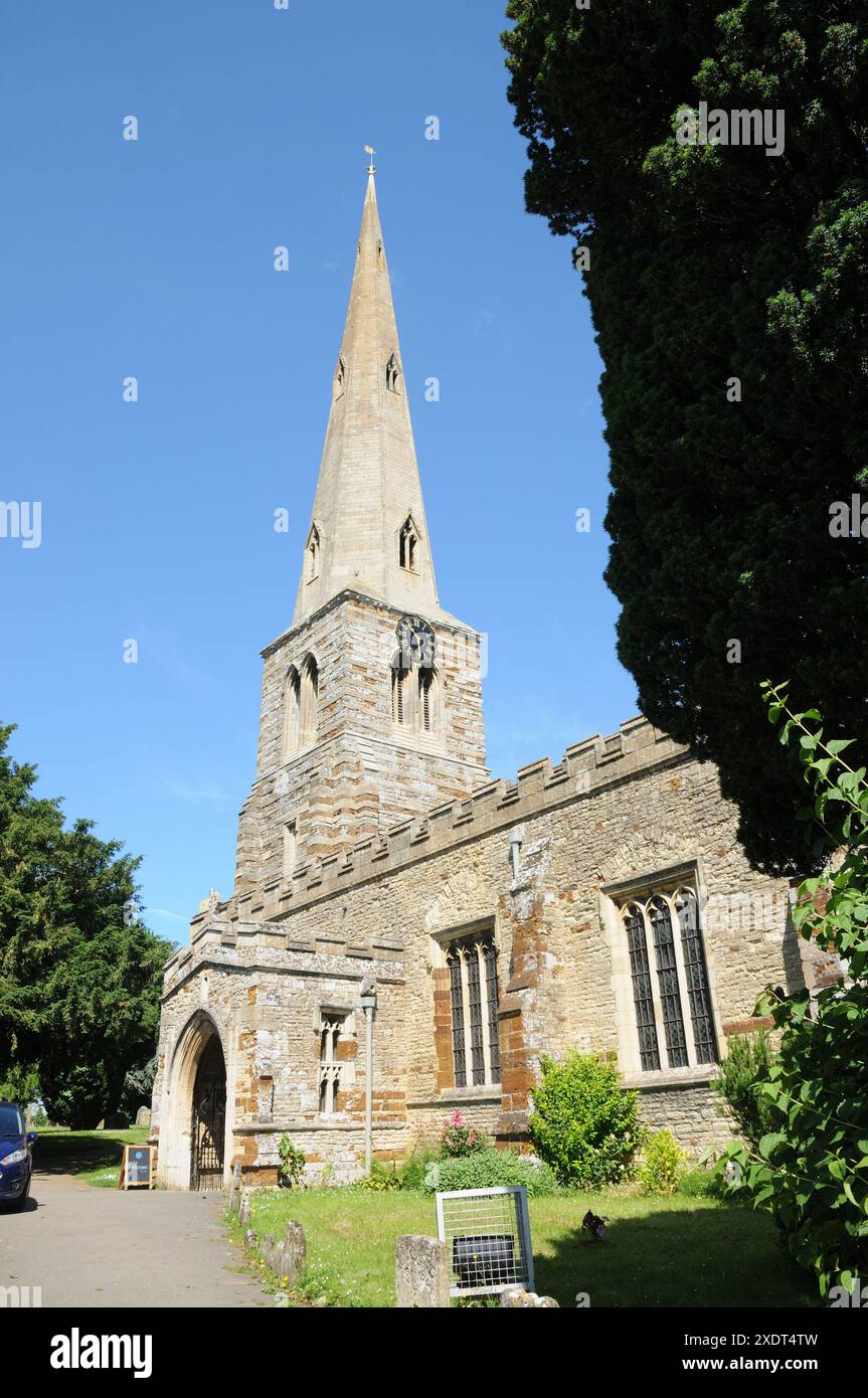 St Katharine's Church, Irchester, Northamptonshire Stock Photo - Alamy