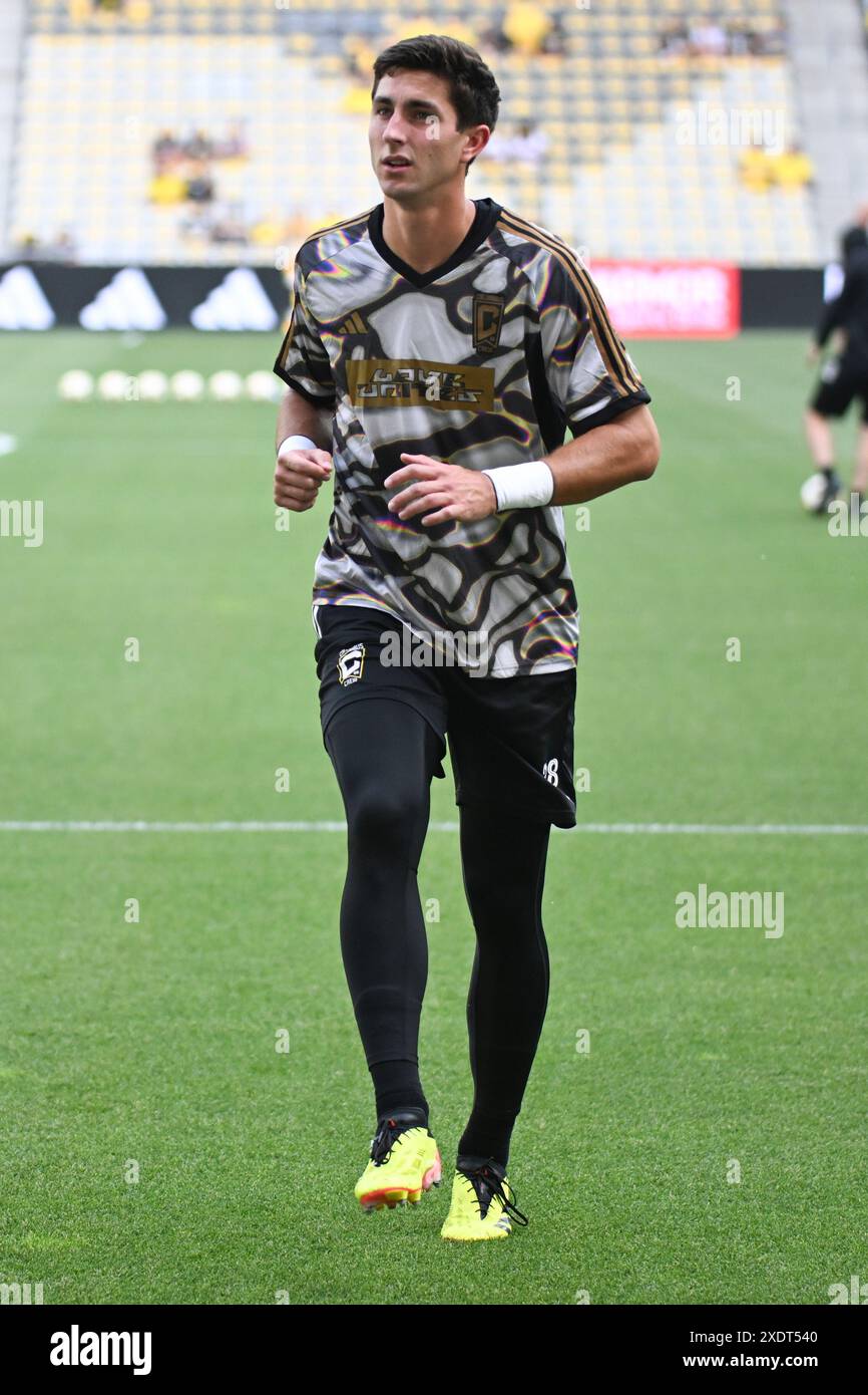 Columbus, Ohio, USA. 22nd June, 2024. Columbus Crew goalkeeper Patrick ...