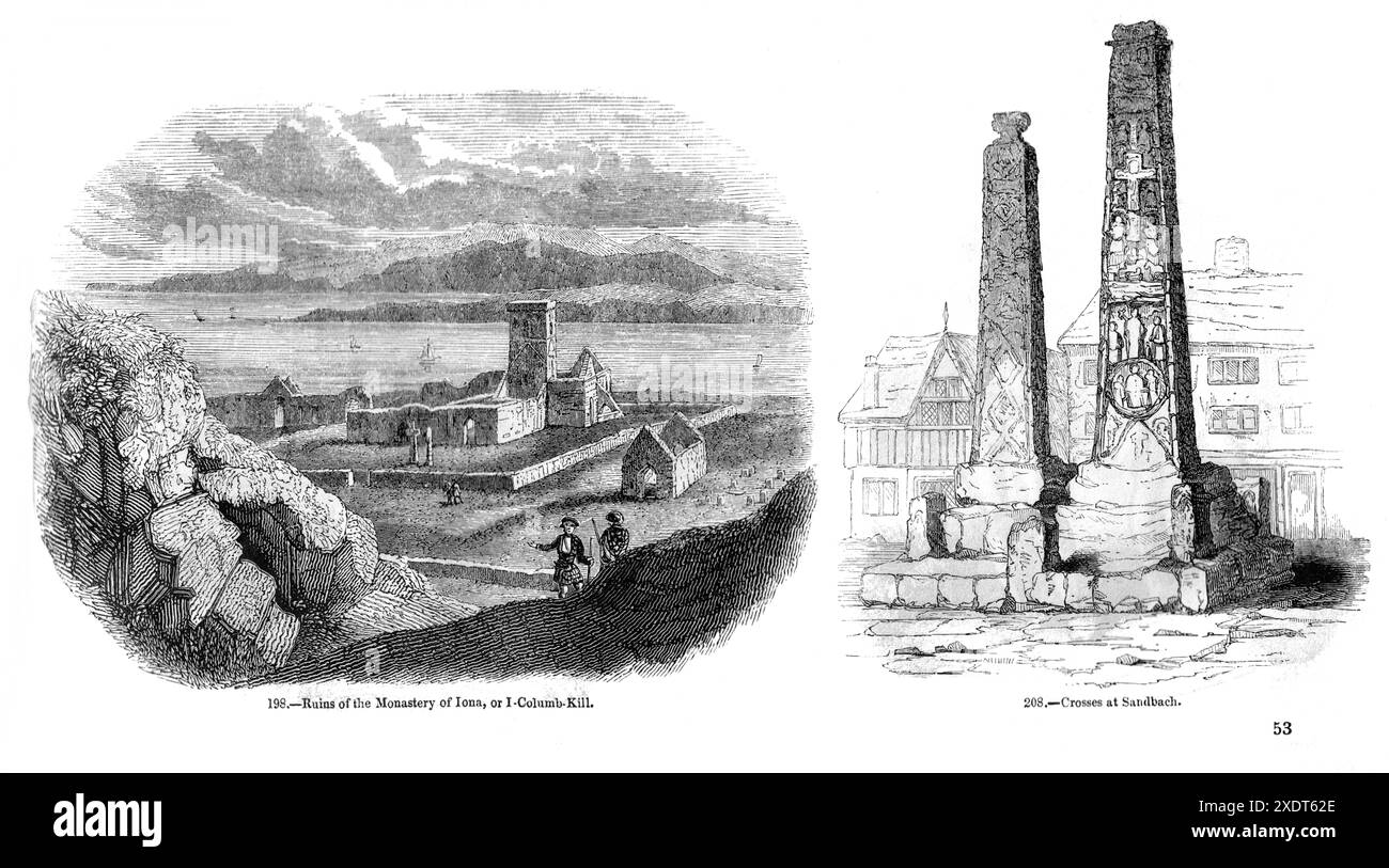 Iona & Sandbach - Old England (1843), Charles Knight (1791-1873) p.53 ...