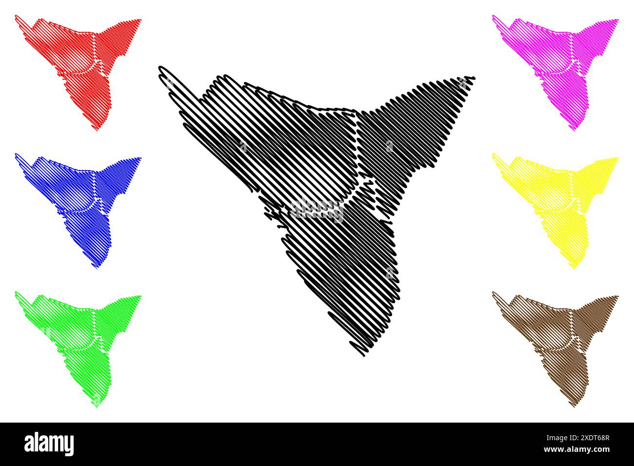 Alblasserdam municipality (Kingdom of the Netherlands, Holland, South ...