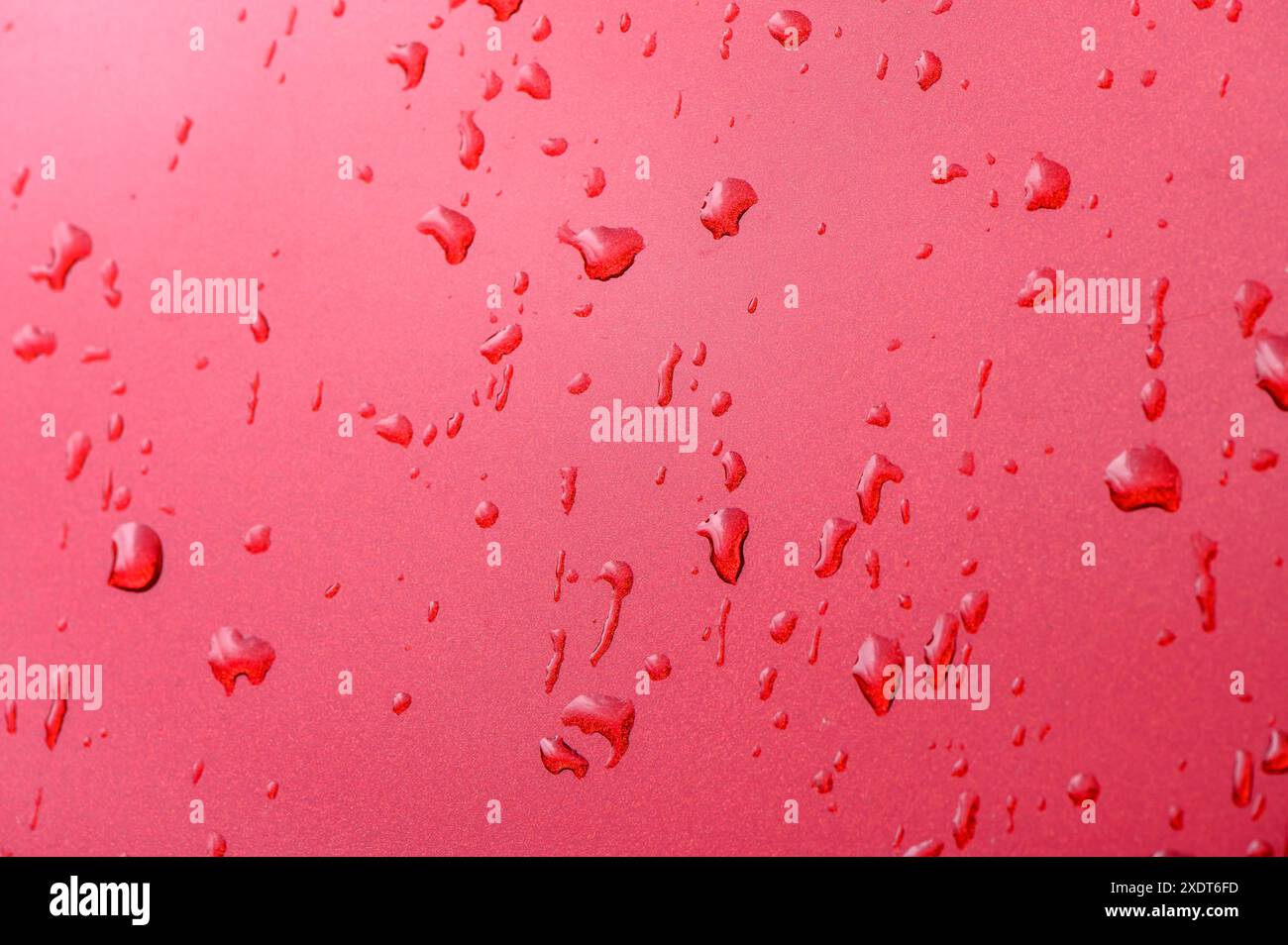 Water drops on a metalic car background Stock Photo - Alamy