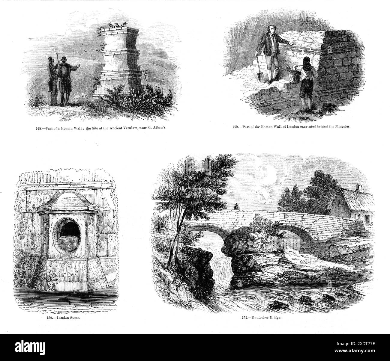 Verulam - Old England (1843), Charles Knight (1791-1873) p.41 Stock ...