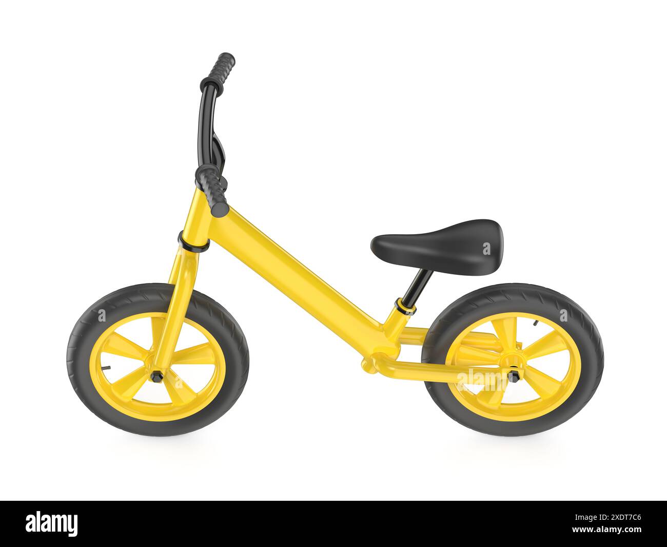 Balance bike child bicycle Cut Out Stock Images & Pictures - Alamy