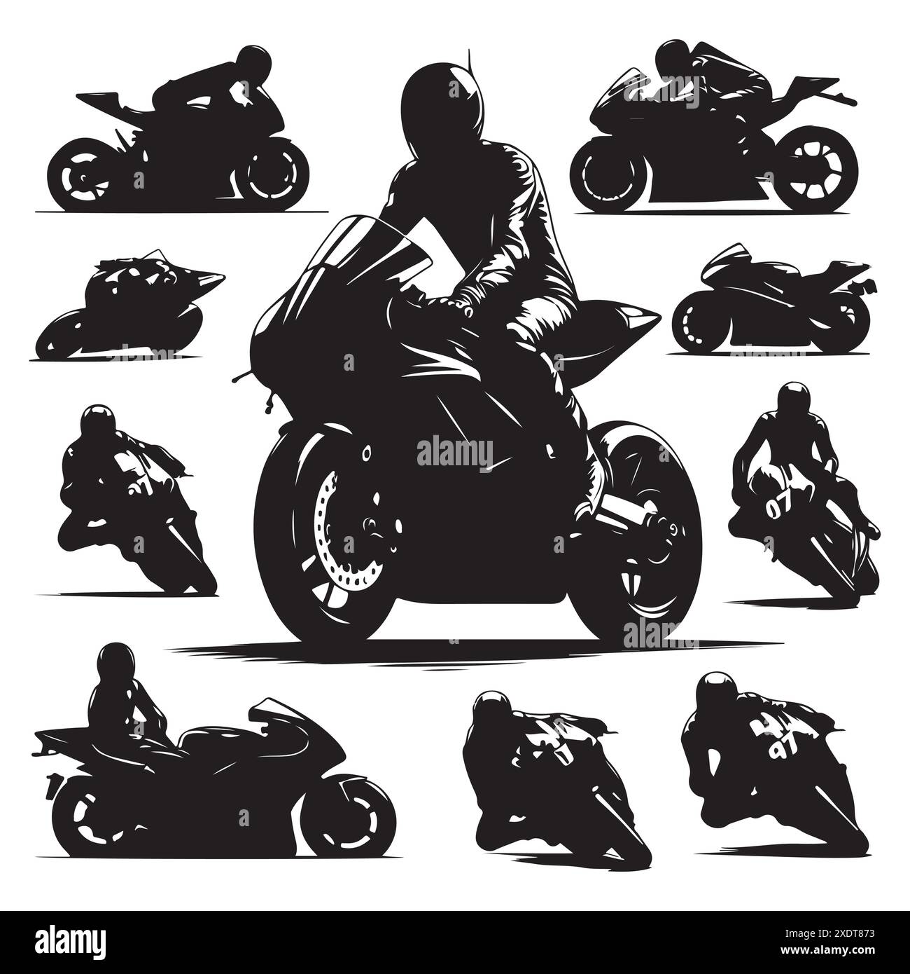 Motorcycle sun Cut Out Stock Images & Pictures - Alamy