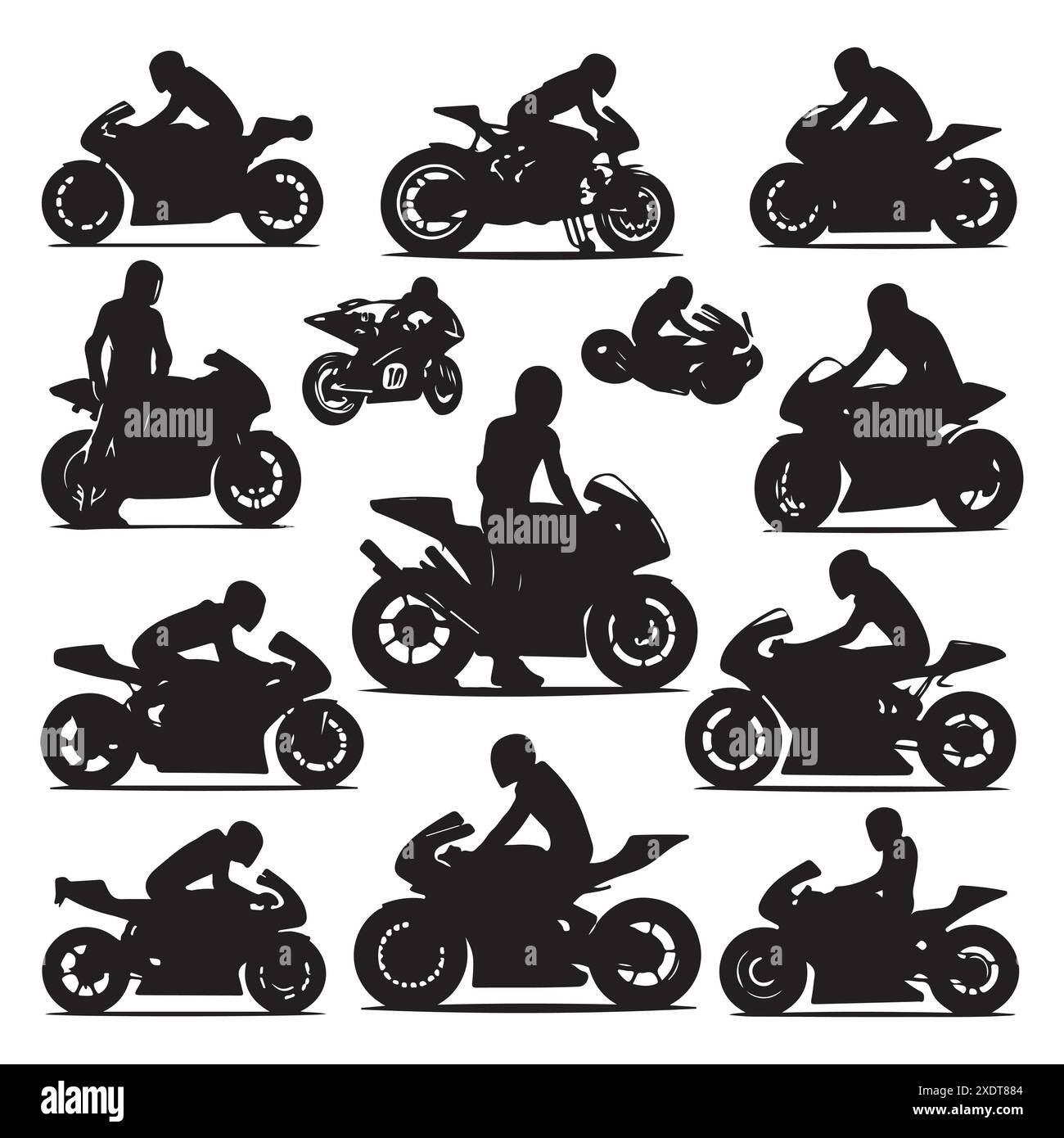 Motorcycle sun Cut Out Stock Images & Pictures - Alamy