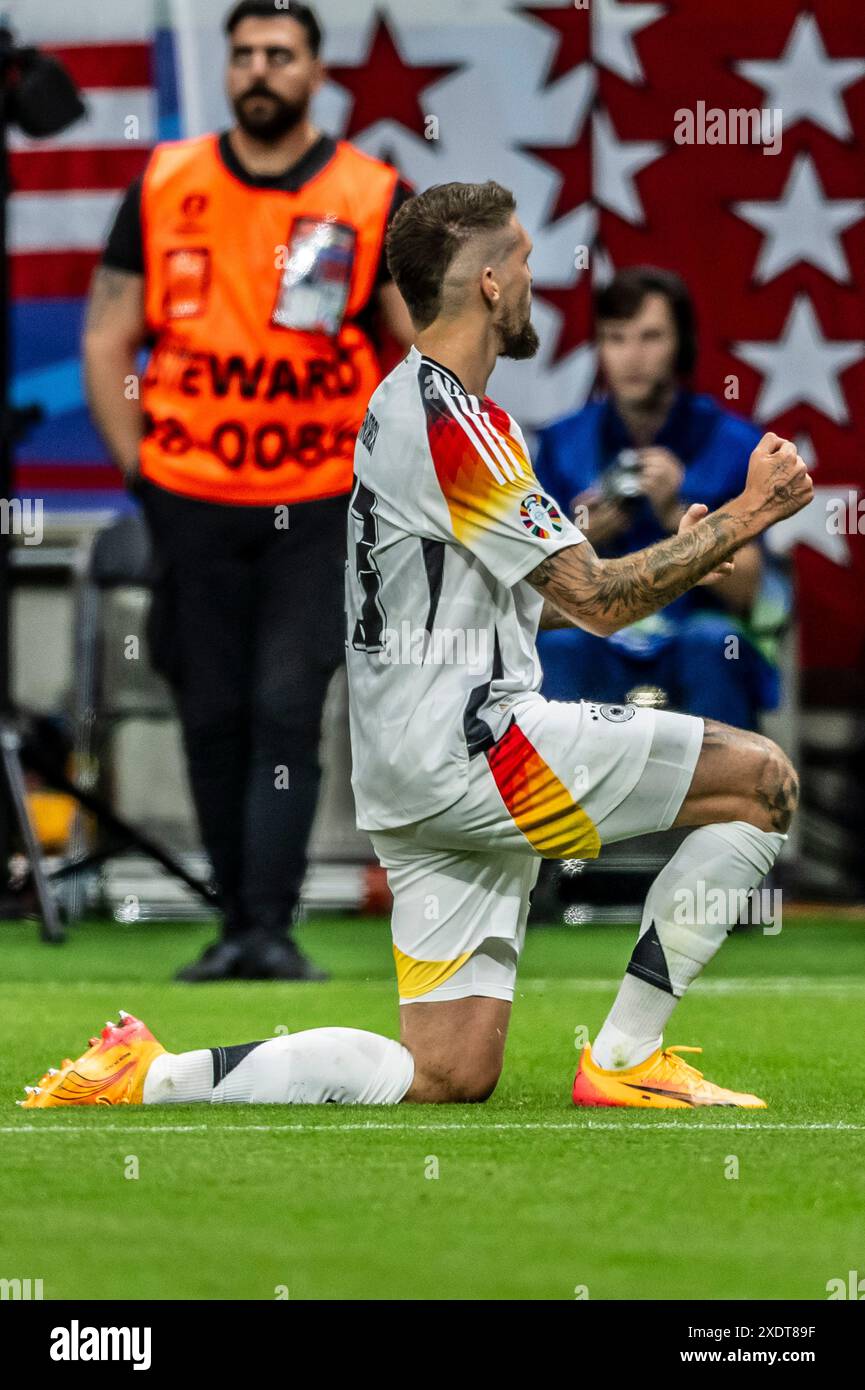 Robert Andrich (Germany) during the UEFA “Euro Germany 2024 “ match ...