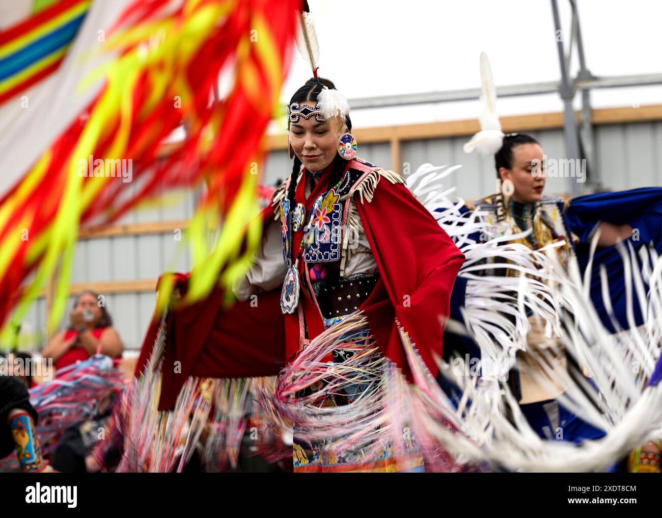 Ottawa, Can. 23rd June, 2024. Dancers compete in the Summer Solstice ...