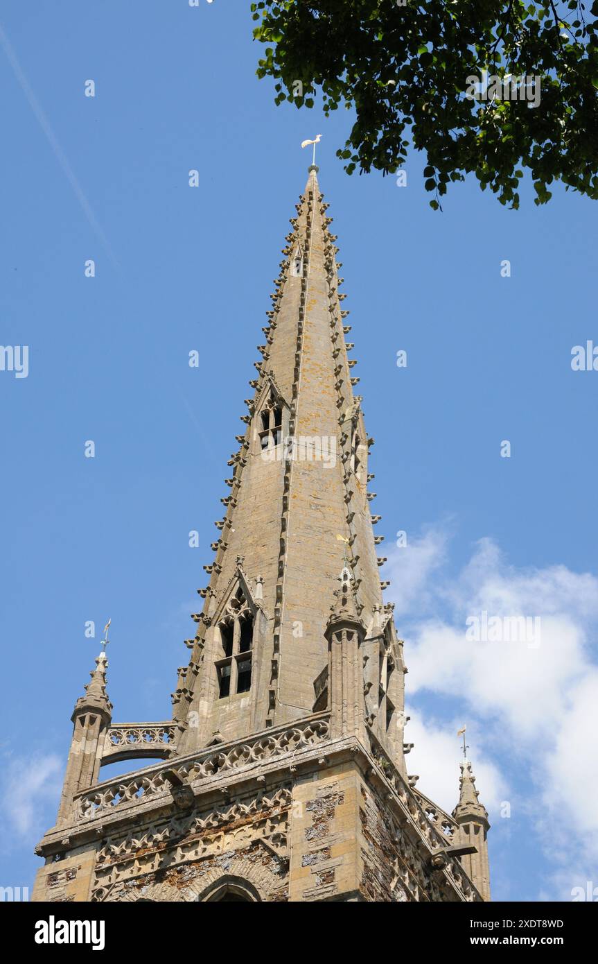 St Mary's Church, Rushden, Northamptonshire Stock Photo - Alamy