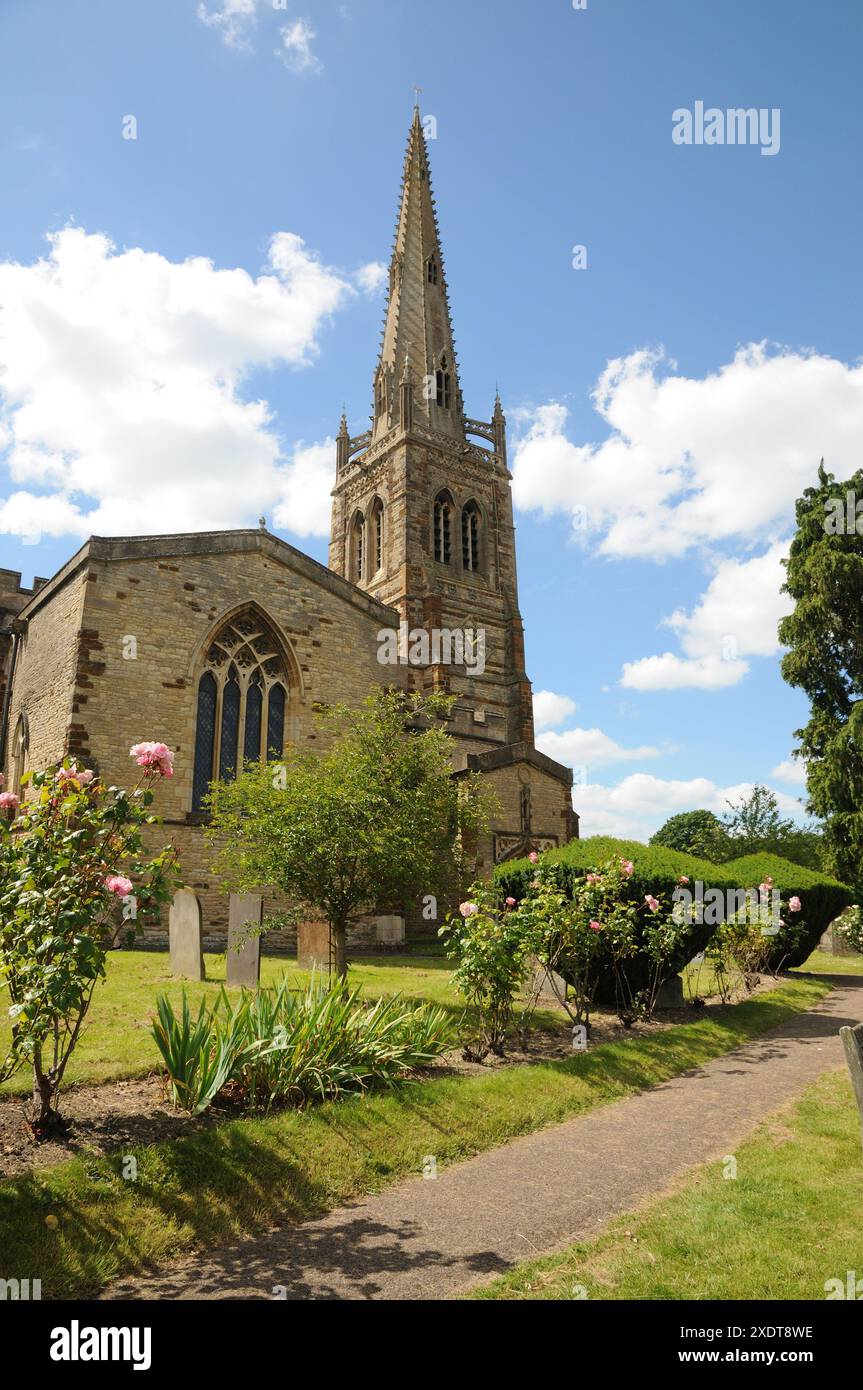 St Mary's Church, Rushden, Northamptonshire Stock Photo - Alamy