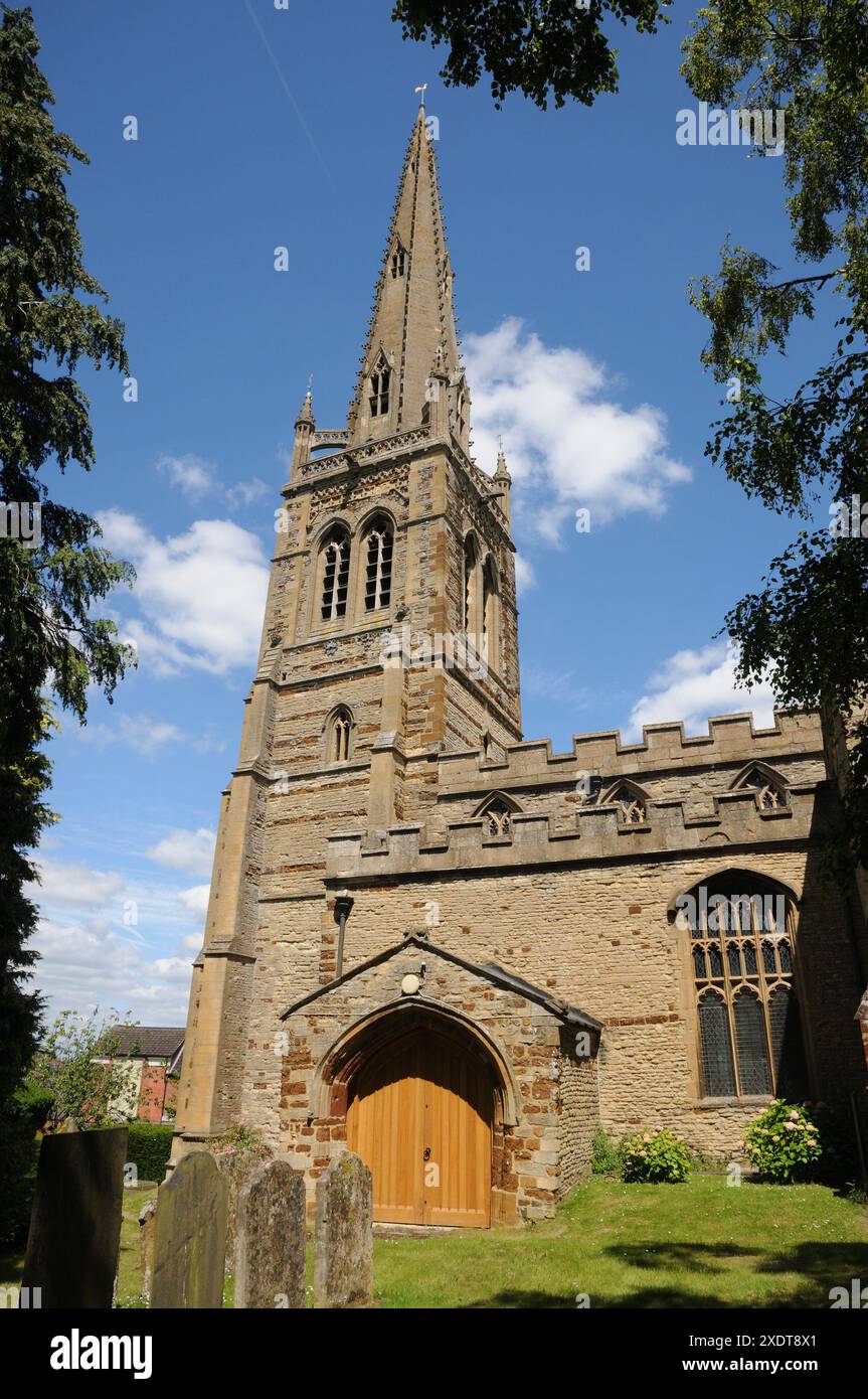 St Mary's Church, Rushden, Northamptonshire Stock Photo - Alamy