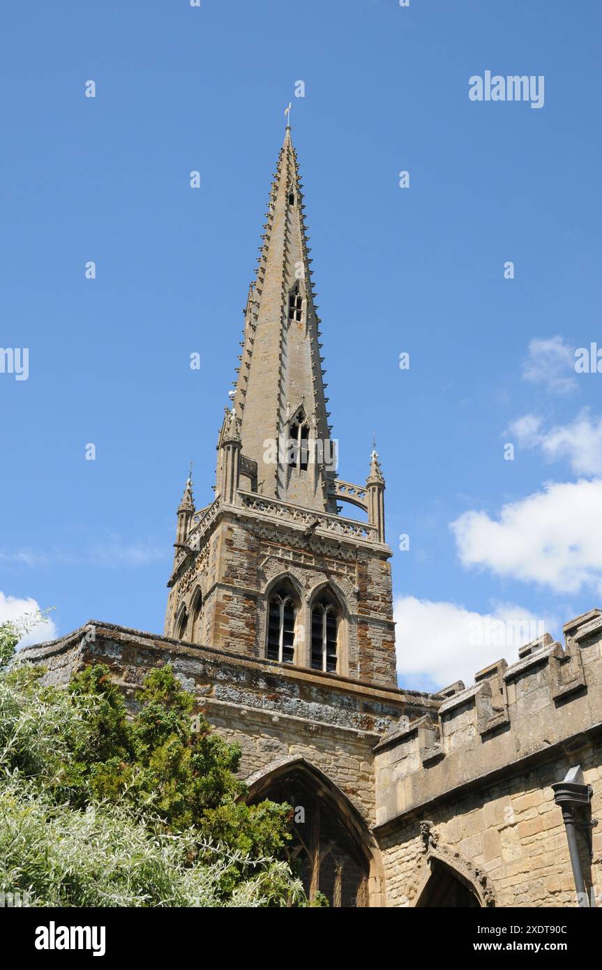 St Mary's Church, Rushden, Northamptonshire Stock Photo - Alamy