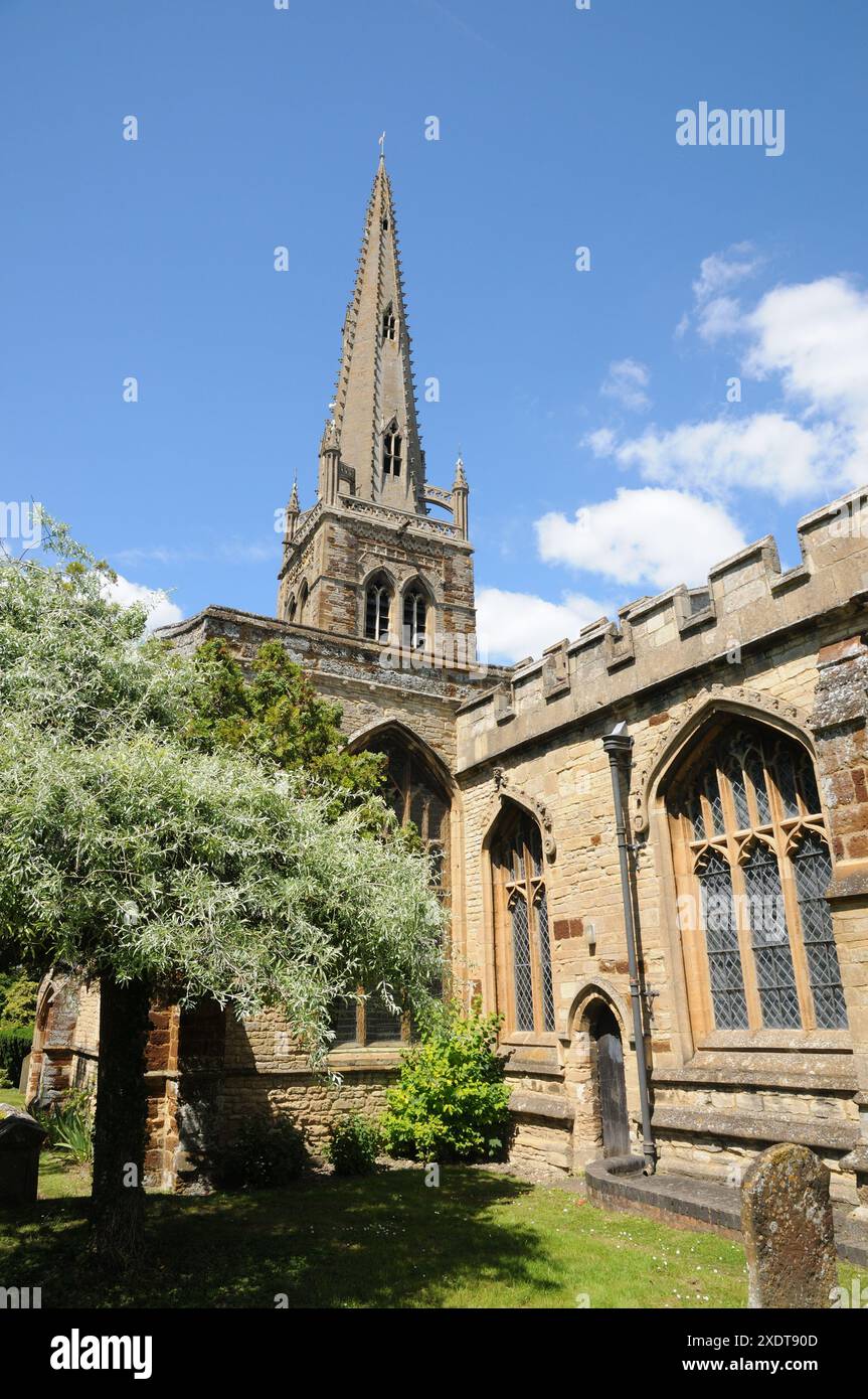 St Mary's Church, Rushden, Northamptonshire Stock Photo - Alamy