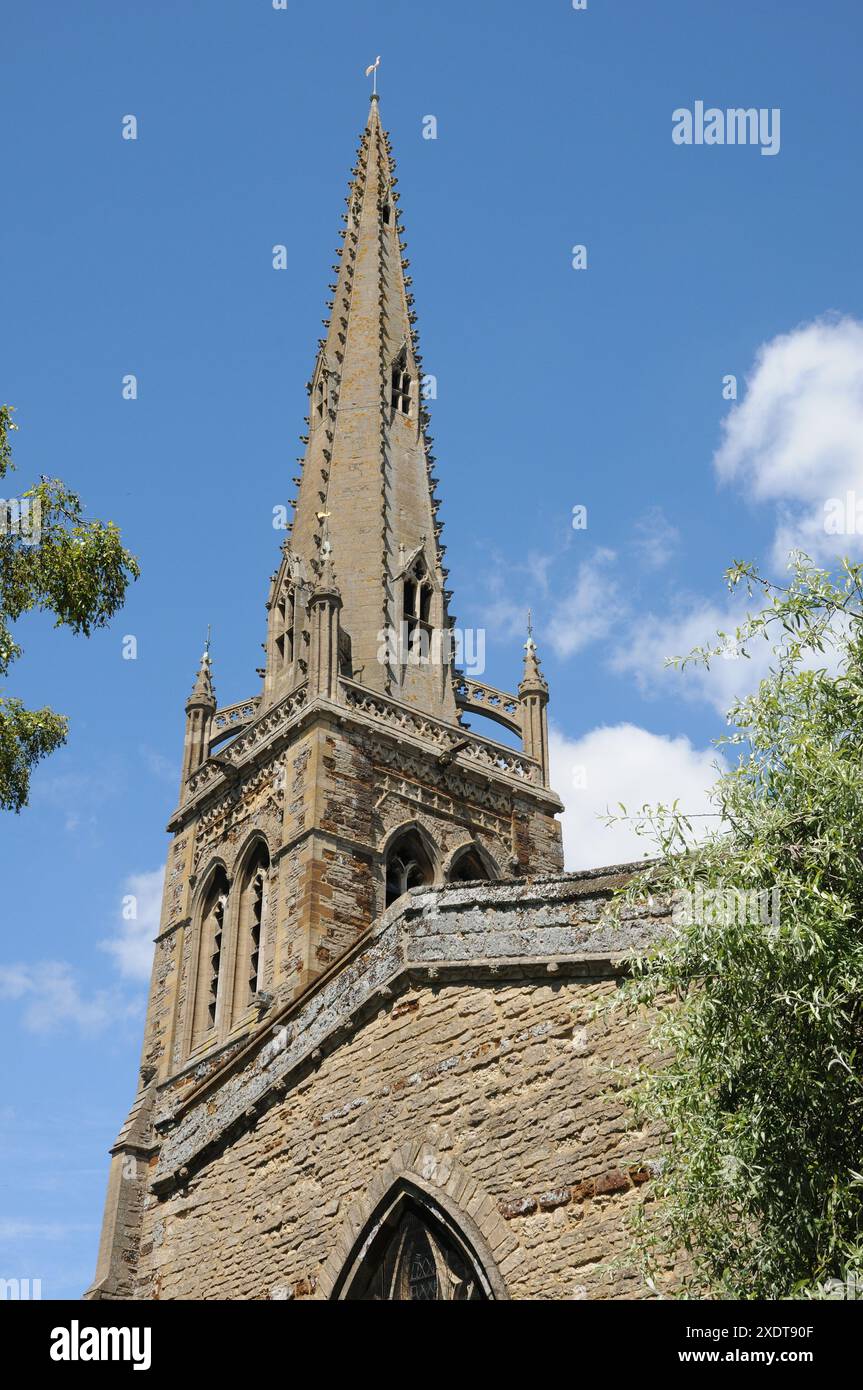 St Mary's Church, Rushden, Northamptonshire Stock Photo - Alamy