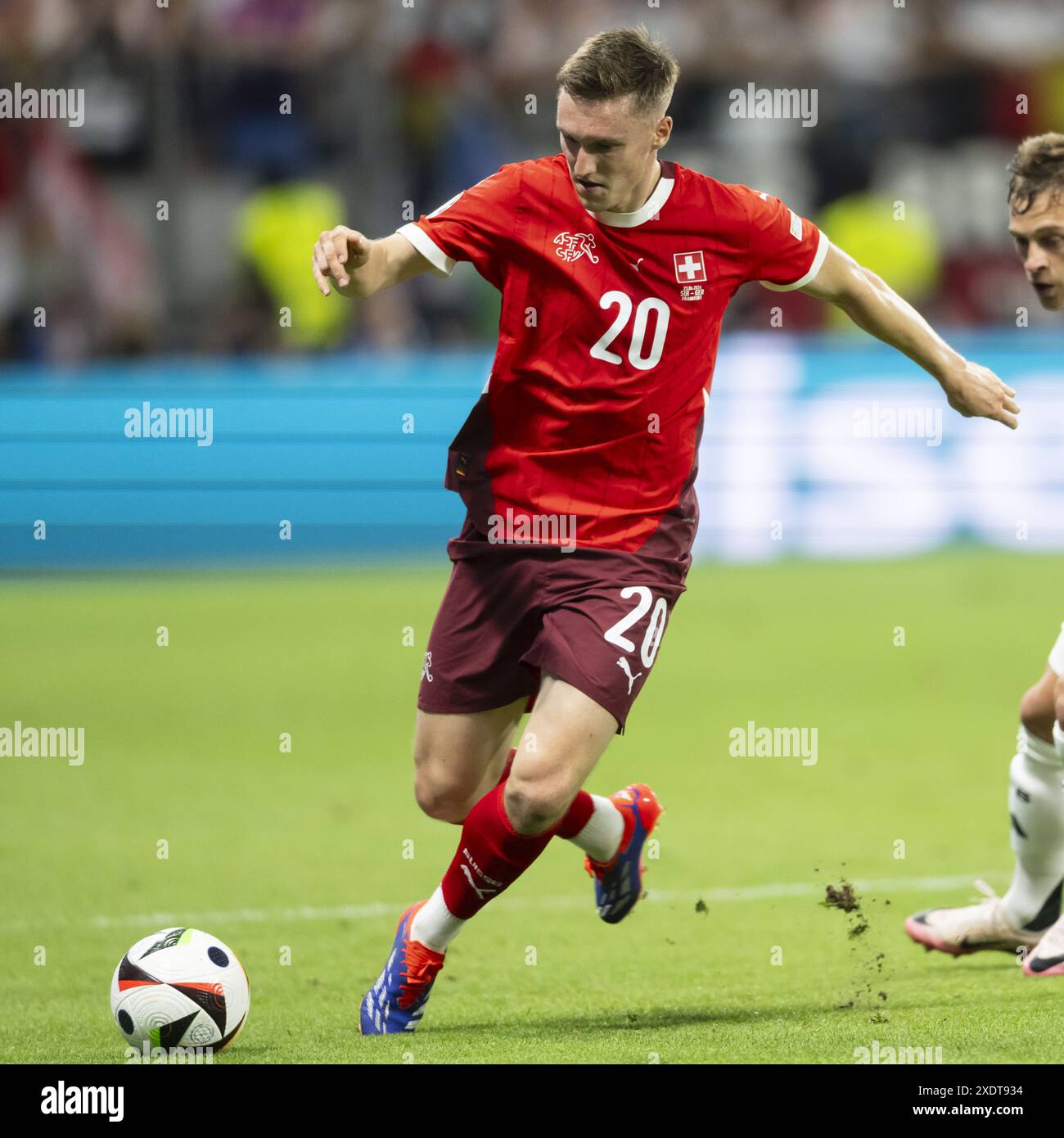 Michel Aebischer (Switzerland) during the UEFA “Euro Germany 2024 ...