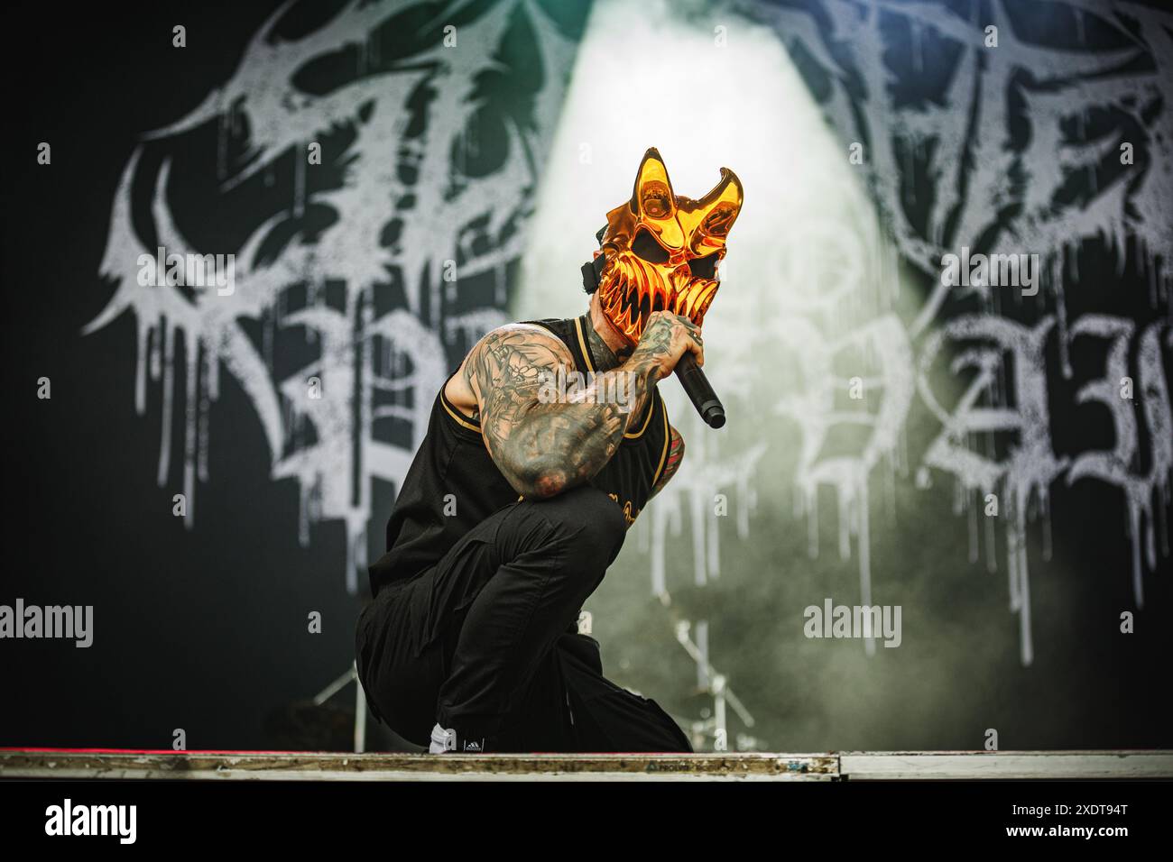 Copenhagen, Denmark. 21st, June 2024. The Russian-British deathcore ...