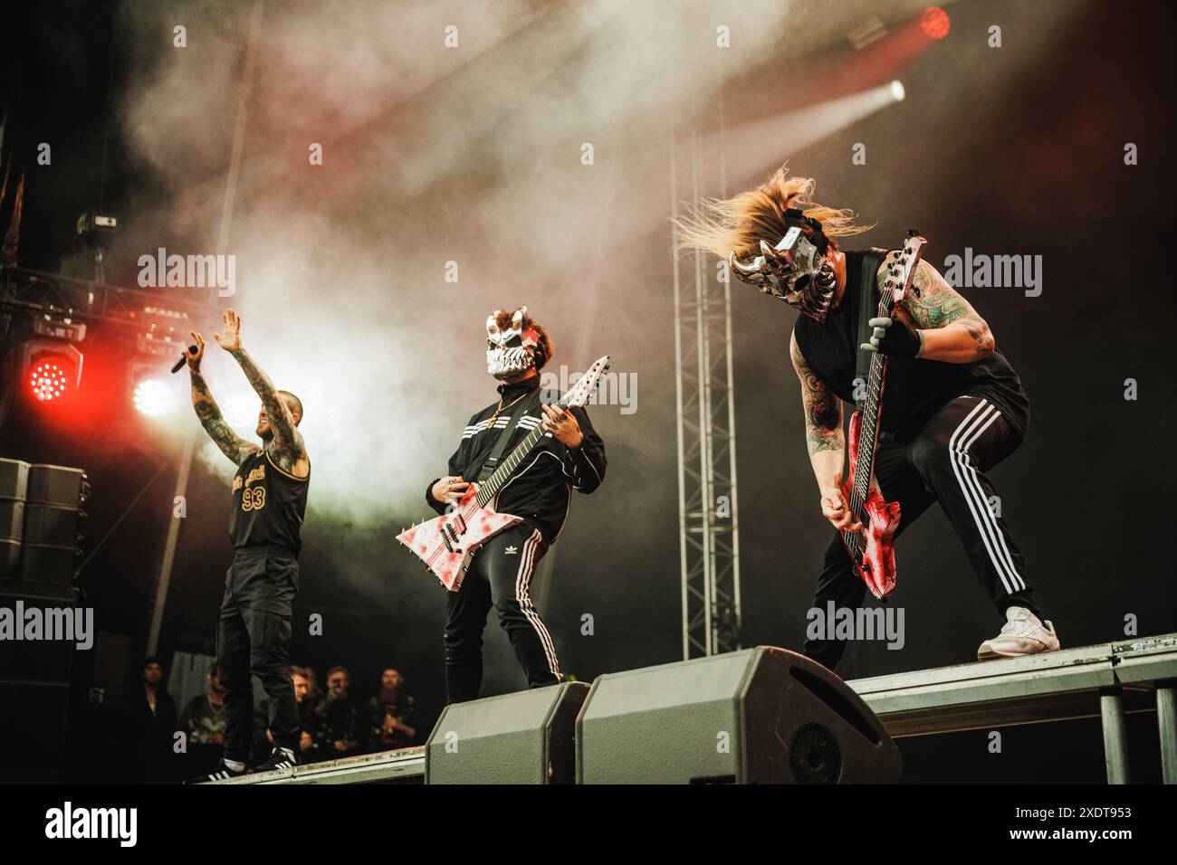 Copenhagen, Denmark. 21st, June 2024. The Russian-British deathcore ...