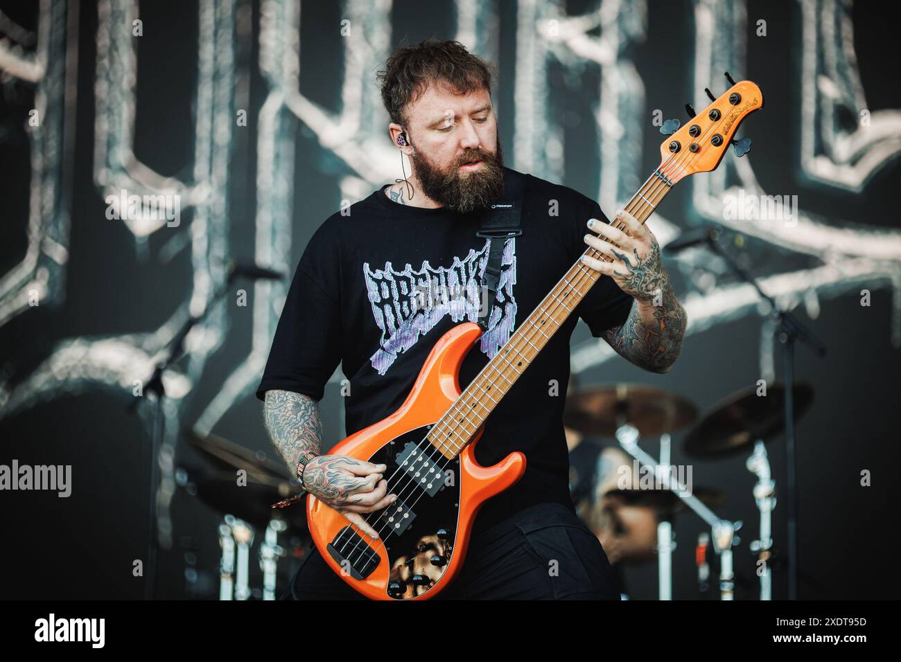 Copenhagen, Denmark. 20th, June 2024. The Australian deathcore band Thy ...