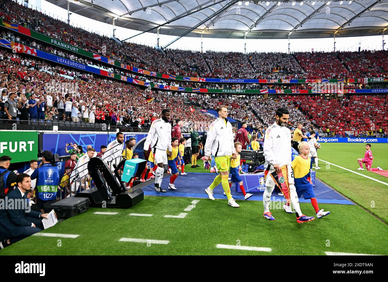 Fussball, Europameisterschaft, EURO 2024, Gruppe A, Frankfurt Arena ...