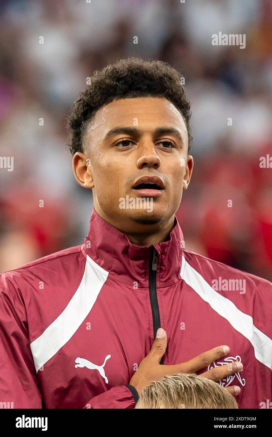 Dan Ndoye (Switzerland) during the UEFA “Euro Germany 2024 “ match ...