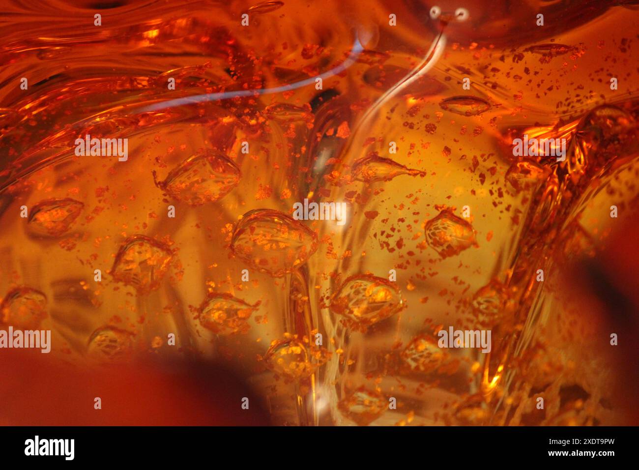 Abstract Orange Glass Stock Photo - Alamy