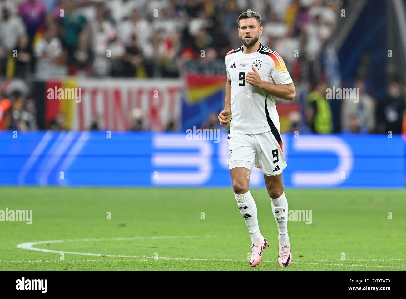 Niclas Fullkrug (9) of Germany pictured during a soccer game between ...