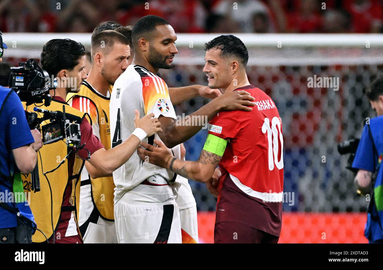 Fussball, Europameisterschaft, EURO 2024, Gruppe A, Frankfurt Arena ...