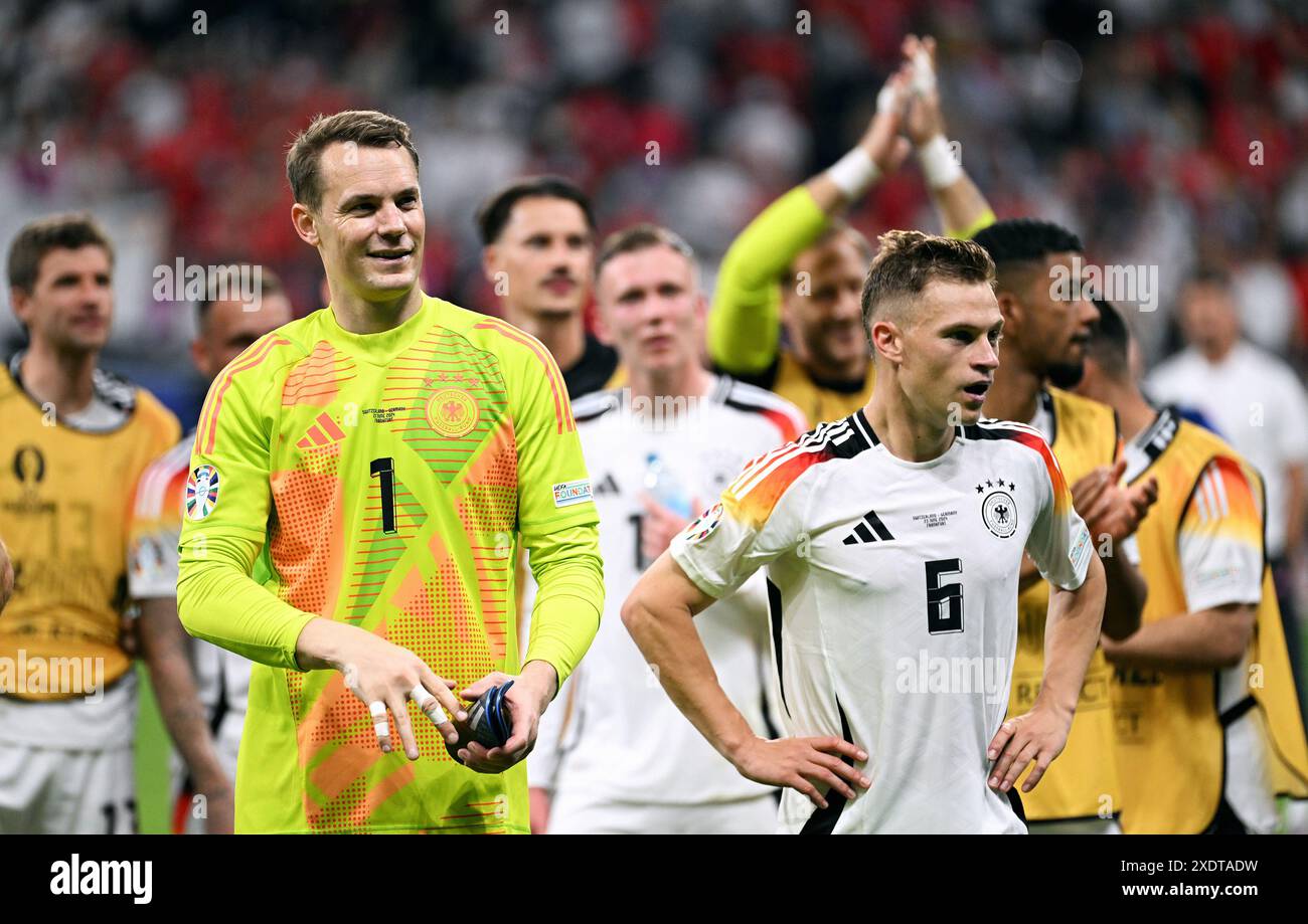 Fussball, Europameisterschaft, EURO 2024, Gruppe A, Frankfurt Arena ...