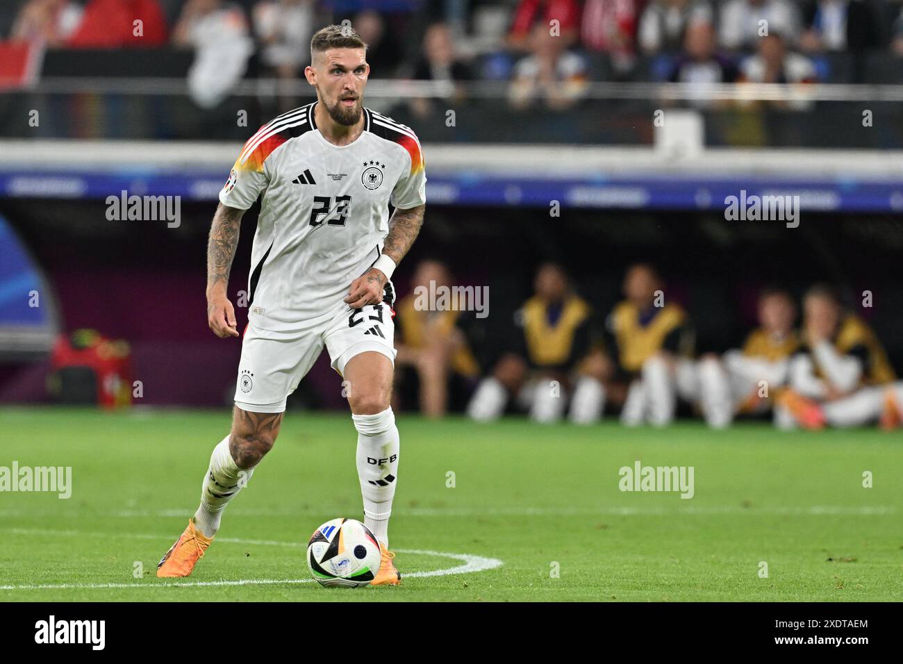 Robert Andrich (23) of Germany pictured during a soccer game between ...