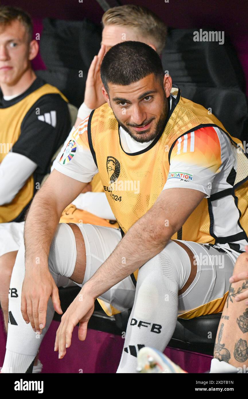 Deniz Undav (26) of Germany pictured during a soccer game between the ...