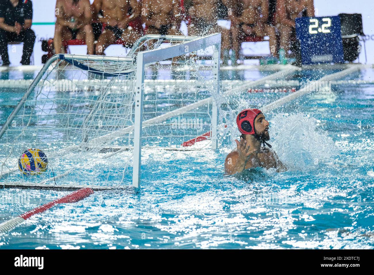 Rome, Italy. 21st June, 2024. Hugo Fontani of France during the ...