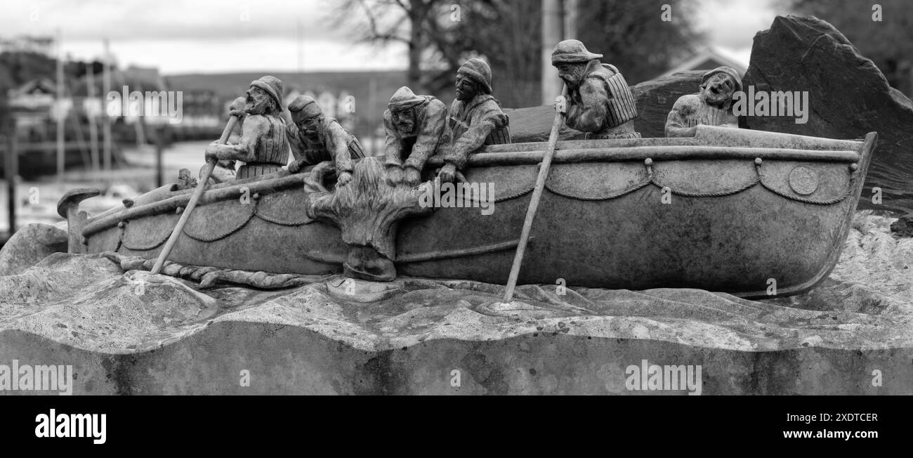 Lifeboat rnlb Black and White Stock Photos & Images - Alamy