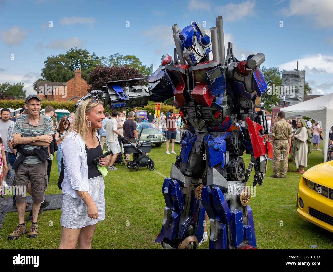 Lymm village, Cheshire, England 23 June 2024 Lymm village had its ...
