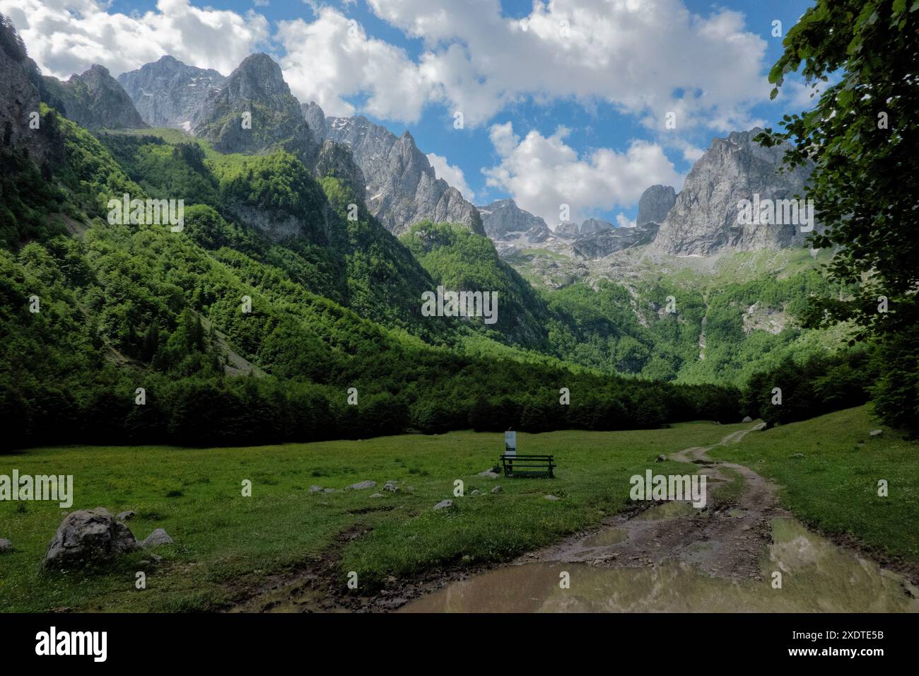 Grebaje Valley and Prokletije National Park, Accursed Mountains, Skala ...