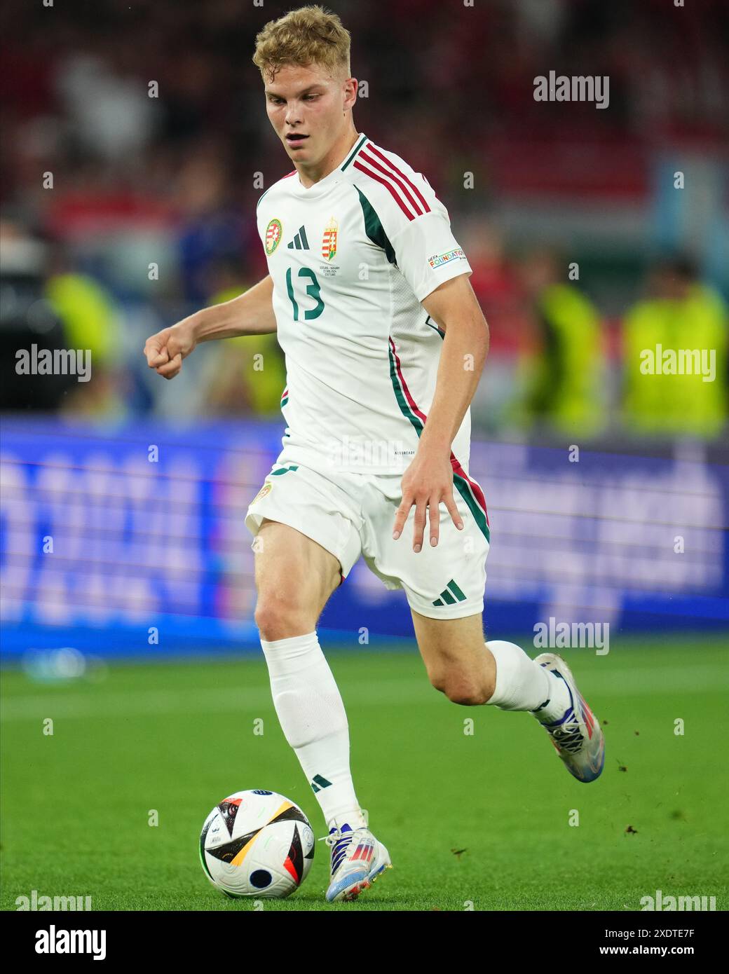 Stuttgart, Germany. 23rd June, 2024. Andras Schafer of Hungary during ...